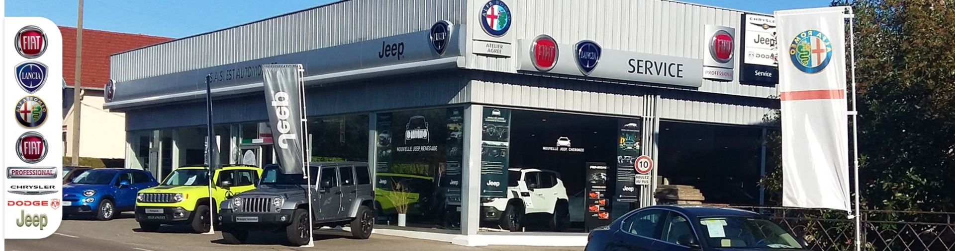Est Automobile Colin - Garage , concession : Fiat Alfa-Roméo et Jeep ...